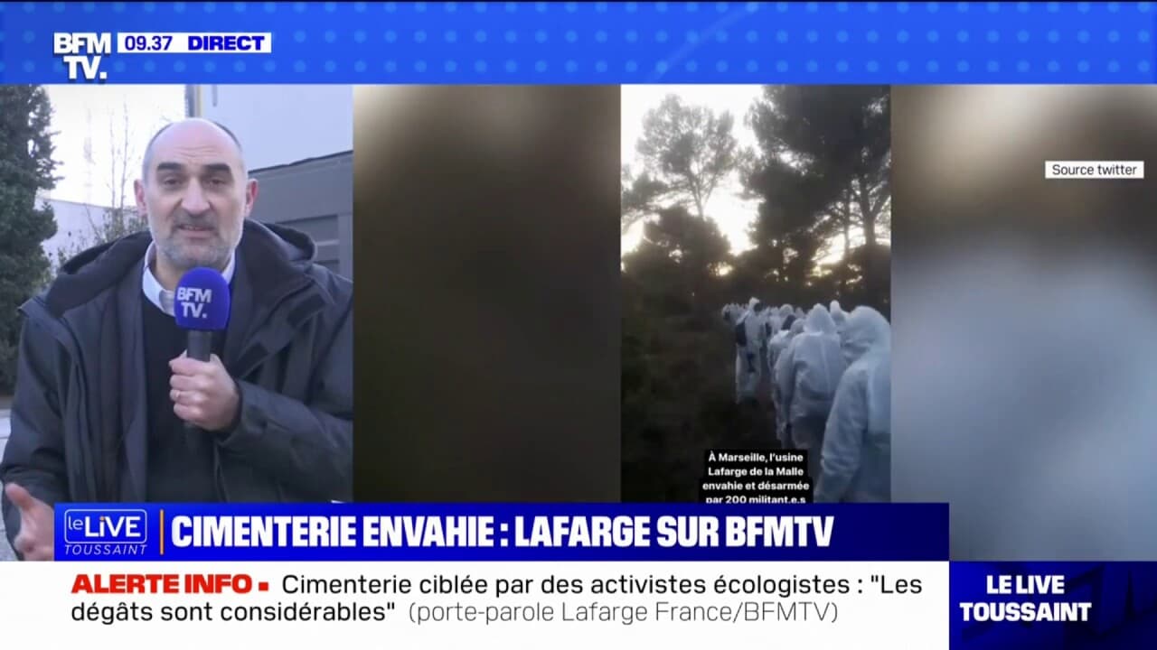 Cimenterie envahie: pour ce porte-parole de Lafarge, "il ne s'agit pas ...