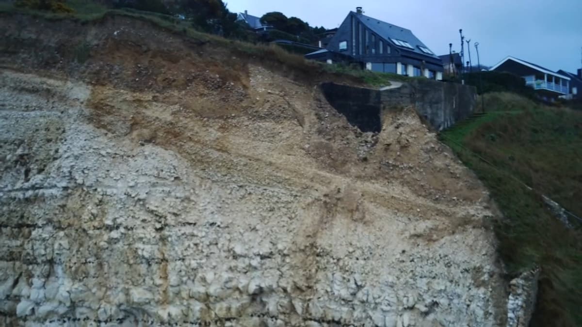 Seine-Maritime: deux semaines après l’éboulement d’une falaise, Fécamp ...