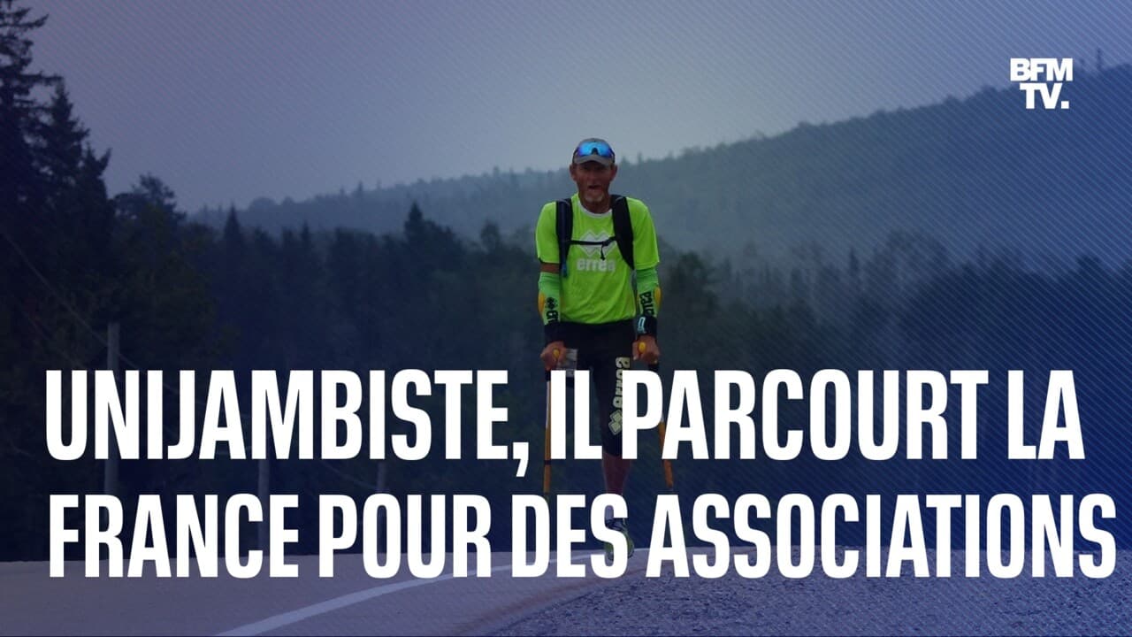 100 marathons en 100 jours: le défi caritatif de cet athlète unijambiste