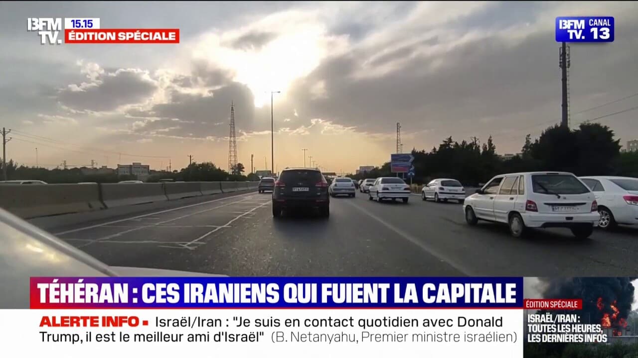 Guerre Iran/Israël: ces Iraniens contraints de fuir leur domicile