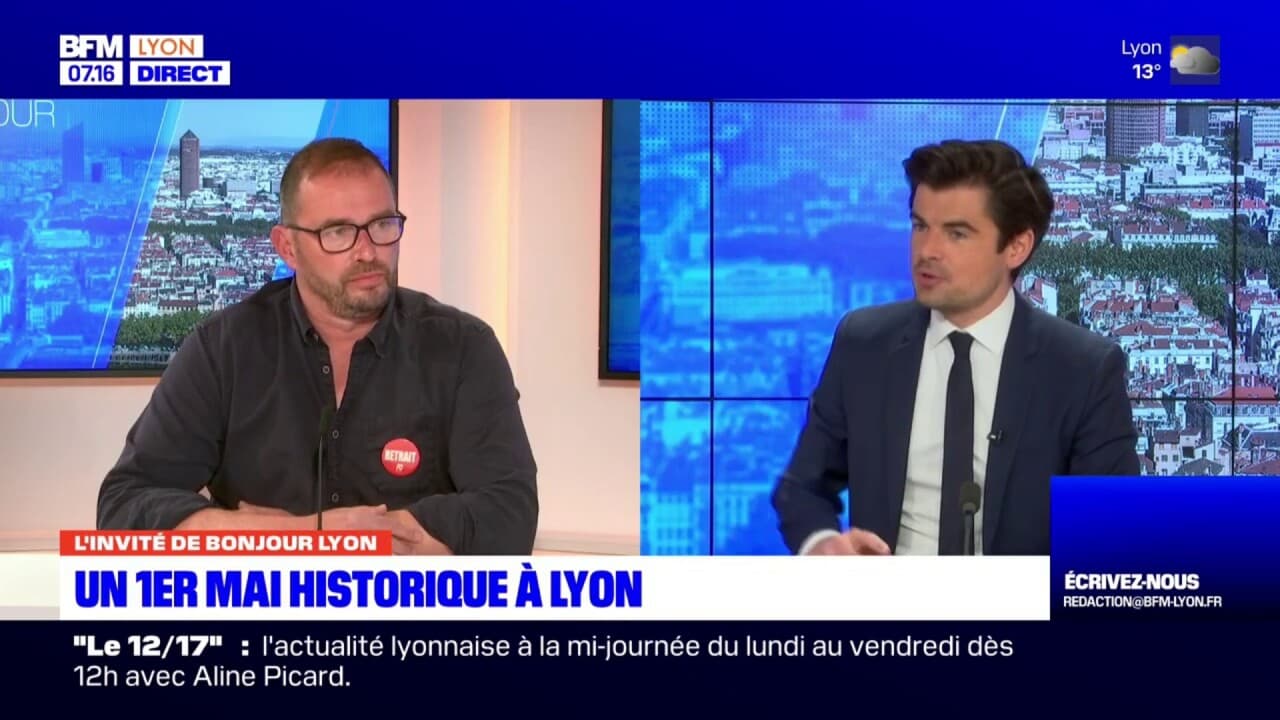 1er-Mai: une mobilisation "plus qu'historique" à Lyon selon Force ouvrière