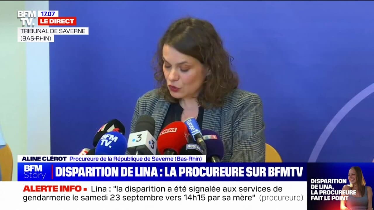 Disparition de Lina: "Sur son itinéraire aucune trace sur la chaussée ...