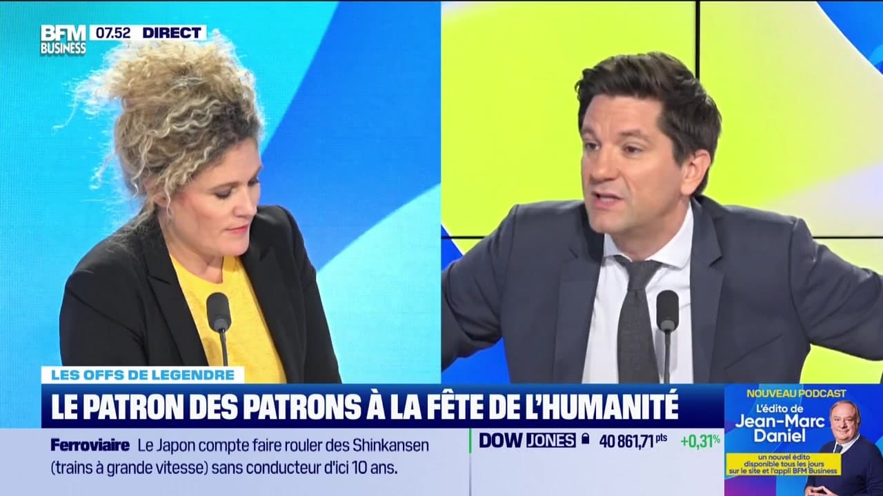 Les off de Legendre : Le patron des patrons à la fête de l'humanité - 12/09