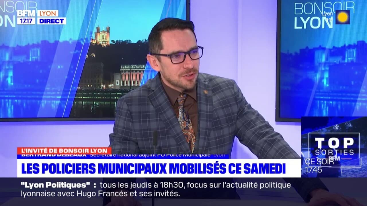 Lyon: les policiers municipaux dans la rue samedi pour demander une ...