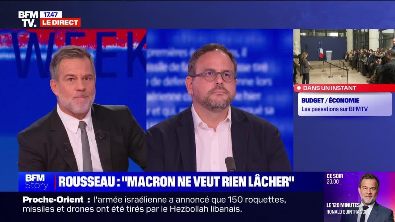 Story 5 : Rousseau, “Macron ne veut rien lâcher“ - 22/09