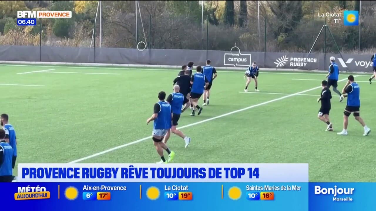 Rugby: Provence Rugby rêve toujours de Top 14