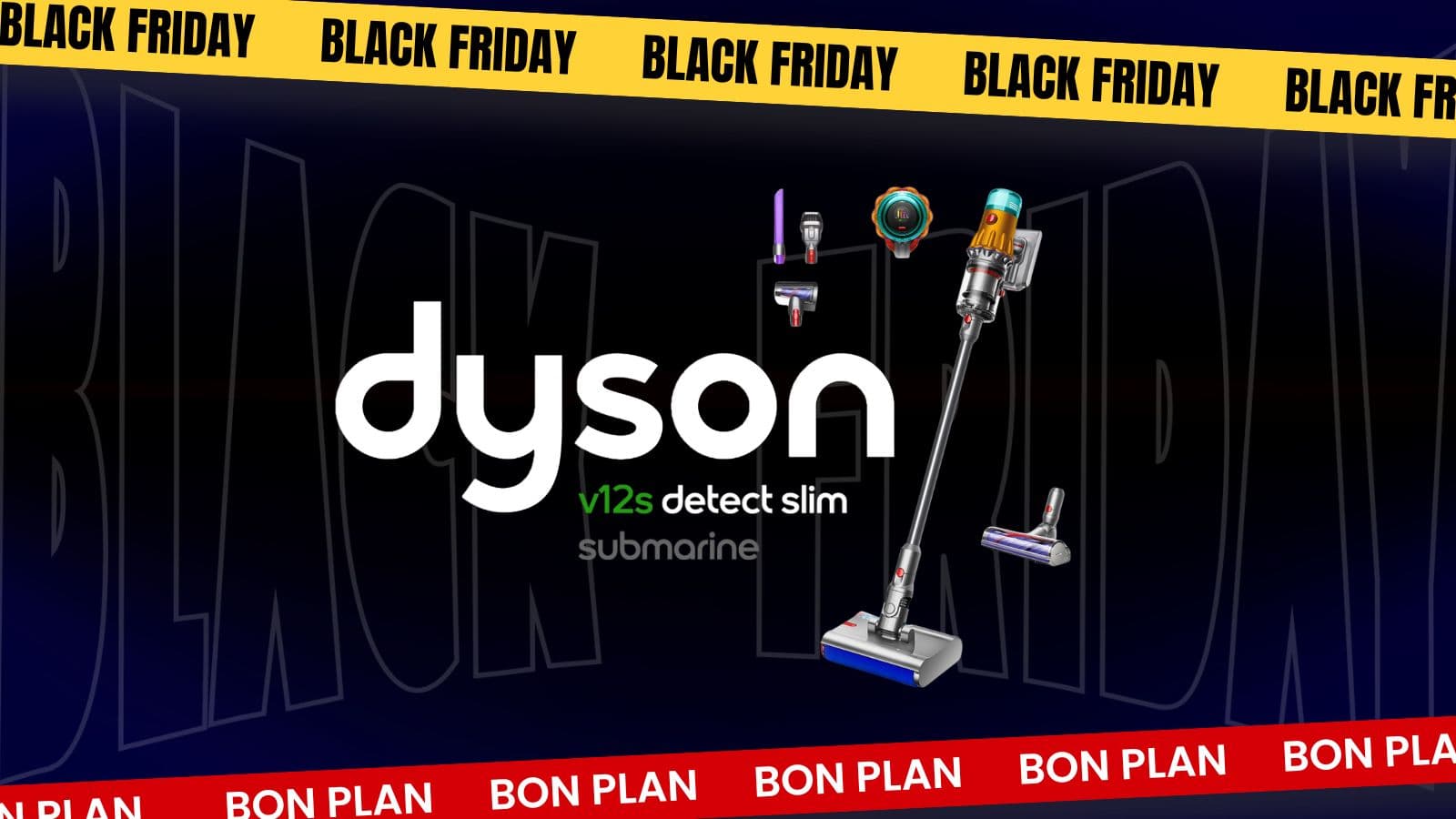 Moins de 500 euros pour l’aspirateur lavant Dyson V12s Detect Slim ...