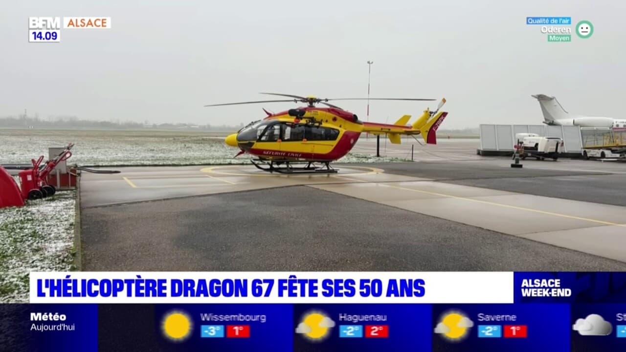 L'hélicoptère Dragon 67 de la Sécurité civile fête ses 50 ans!