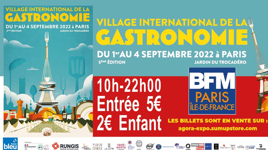 Le Village International de la Gastronomie en partenariat avec BFM ...