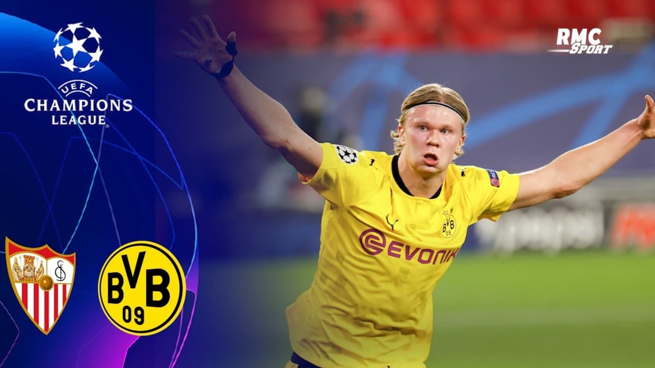 Séville 2-3 Dortmund : la masterclass du cyborg Haaland, auteur d'un doublé