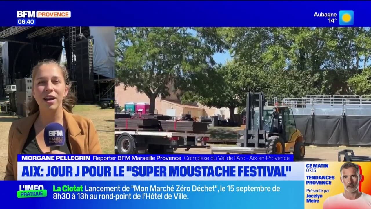 Aix-en-Provence: coup d'envoi du Super moustache festival ce vendredi