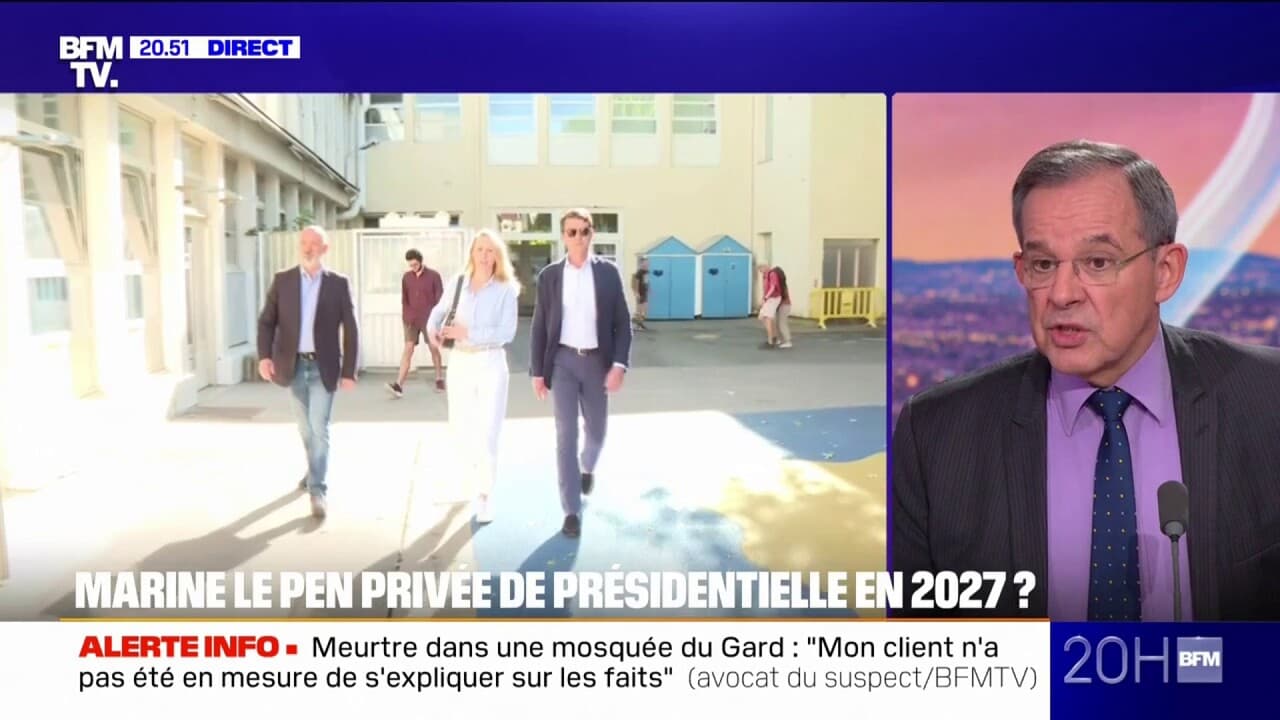 Présidentielle 2027: Thierry Mariani (RN), rappelle que Marine le Pen ...