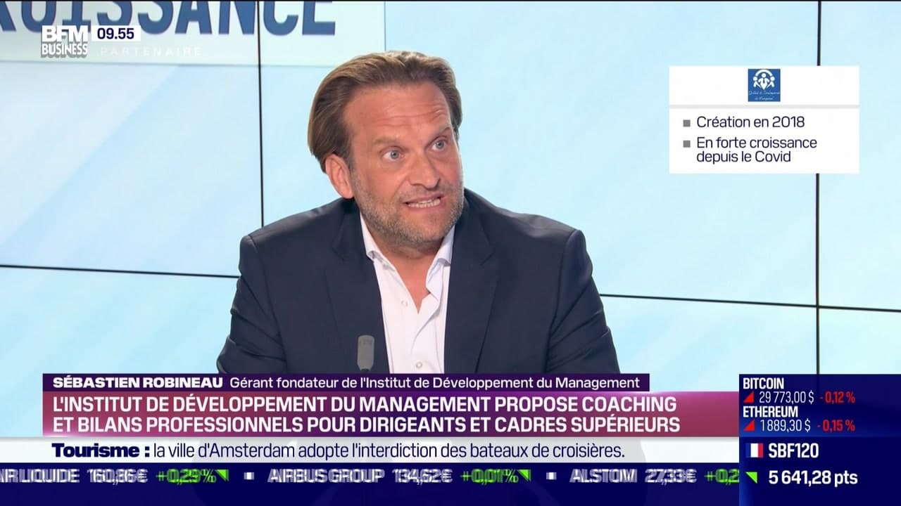 Sébastien Robineau (gérant et fondateur de l'Institut de Développement ...