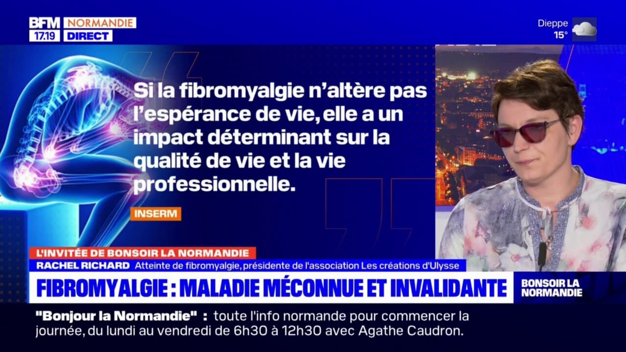 Rachel Richard, atteinte de fibromyalgie, est présidente de l ...