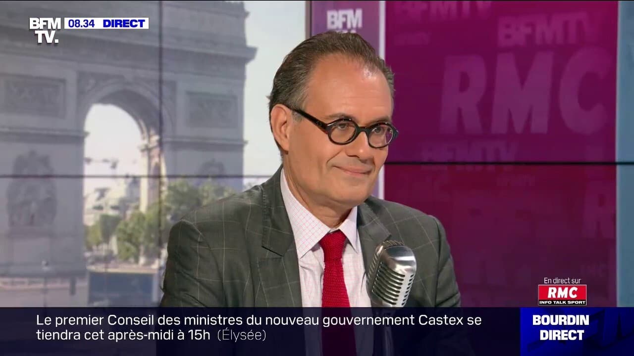 L'ancien conseiller de Nicolas Sarkozy Camille Pascal était l'invité de Jean-Jacques Bourdin