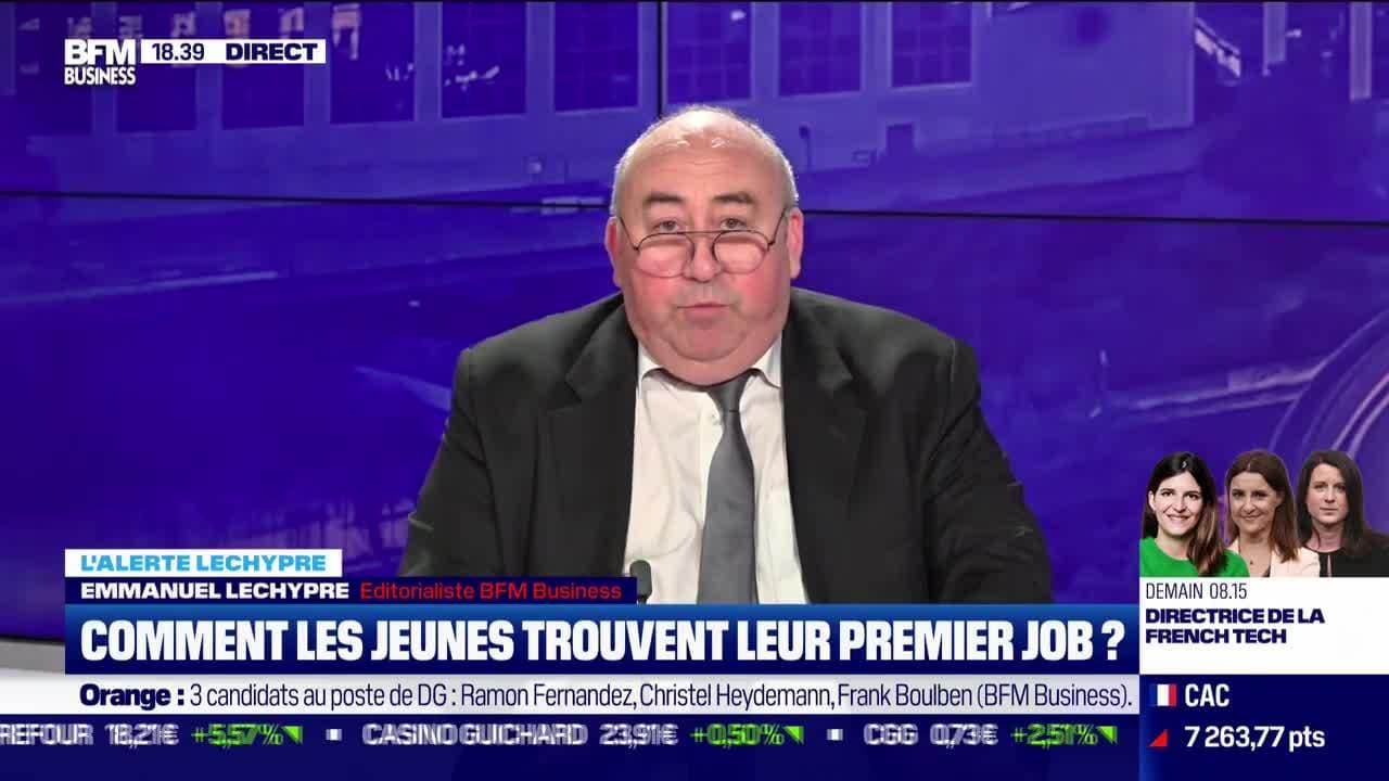 Emmanuel Lechypre : comment les jeunes trouvent leur premier job ? - 06/01