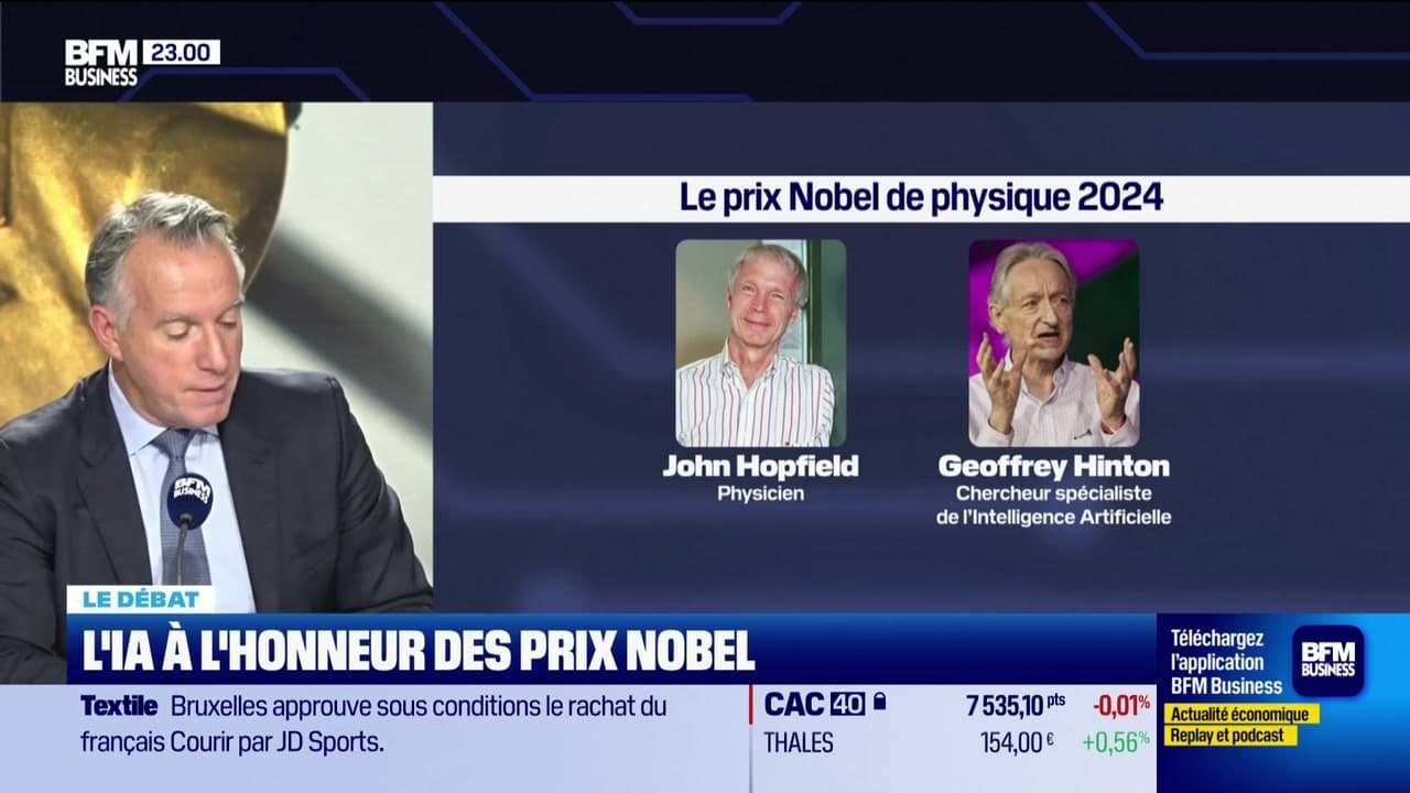 L'IA à l'honneur des prix Nobel - 22/10