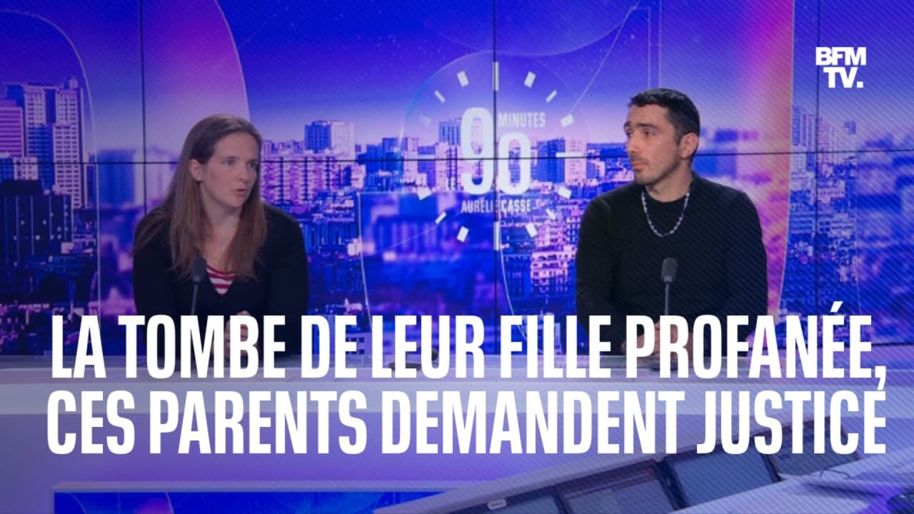 Marie-Anne et Kevin se battent pour que la profanation de la tombe de ...