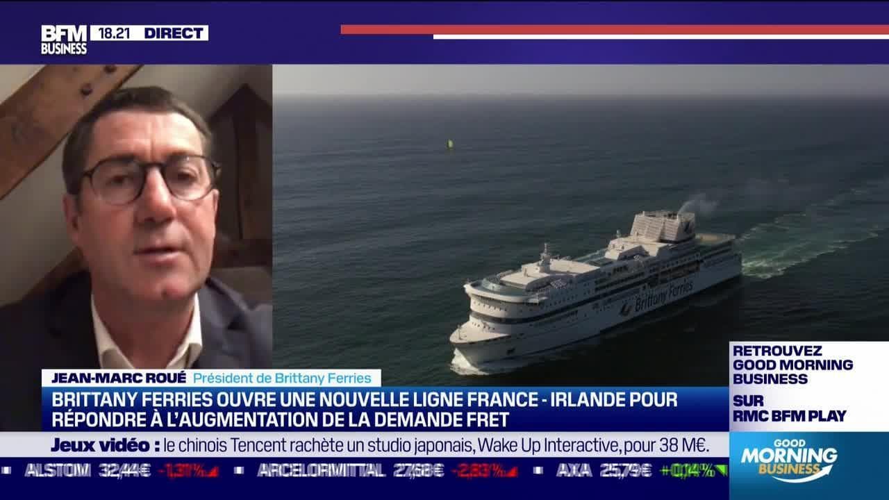 Comment Brittany Ferries veut profiter du bond du trafic de fret vers l'Irlande