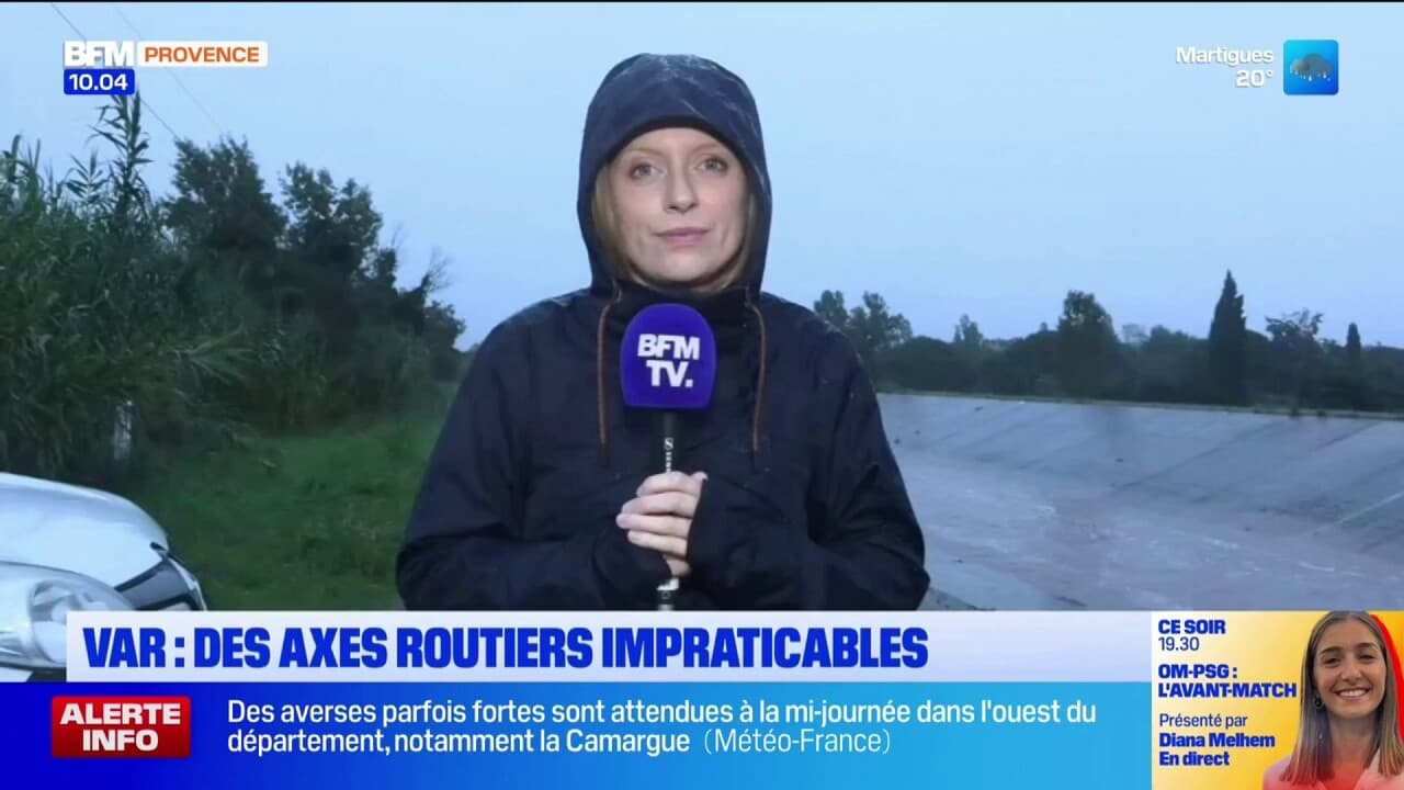 Var: Des axes routiers impraticables