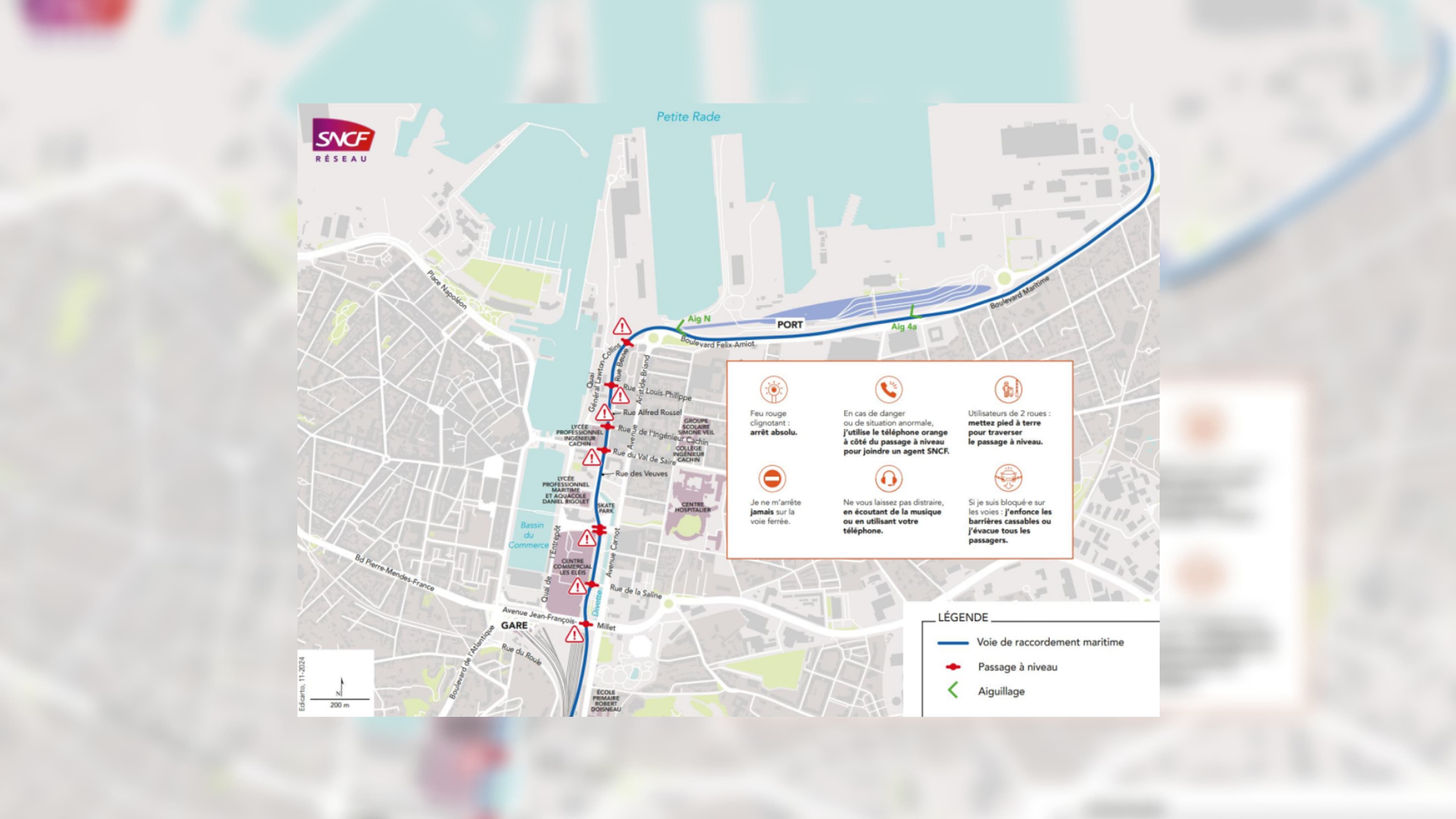 Cherbourg-en-Cotentin: pourquoi un train de 550 mètres de long va traverser la ville