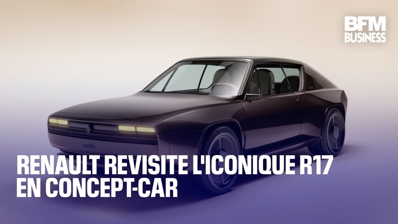 Renault revisite l'iconique R17 en concept-car