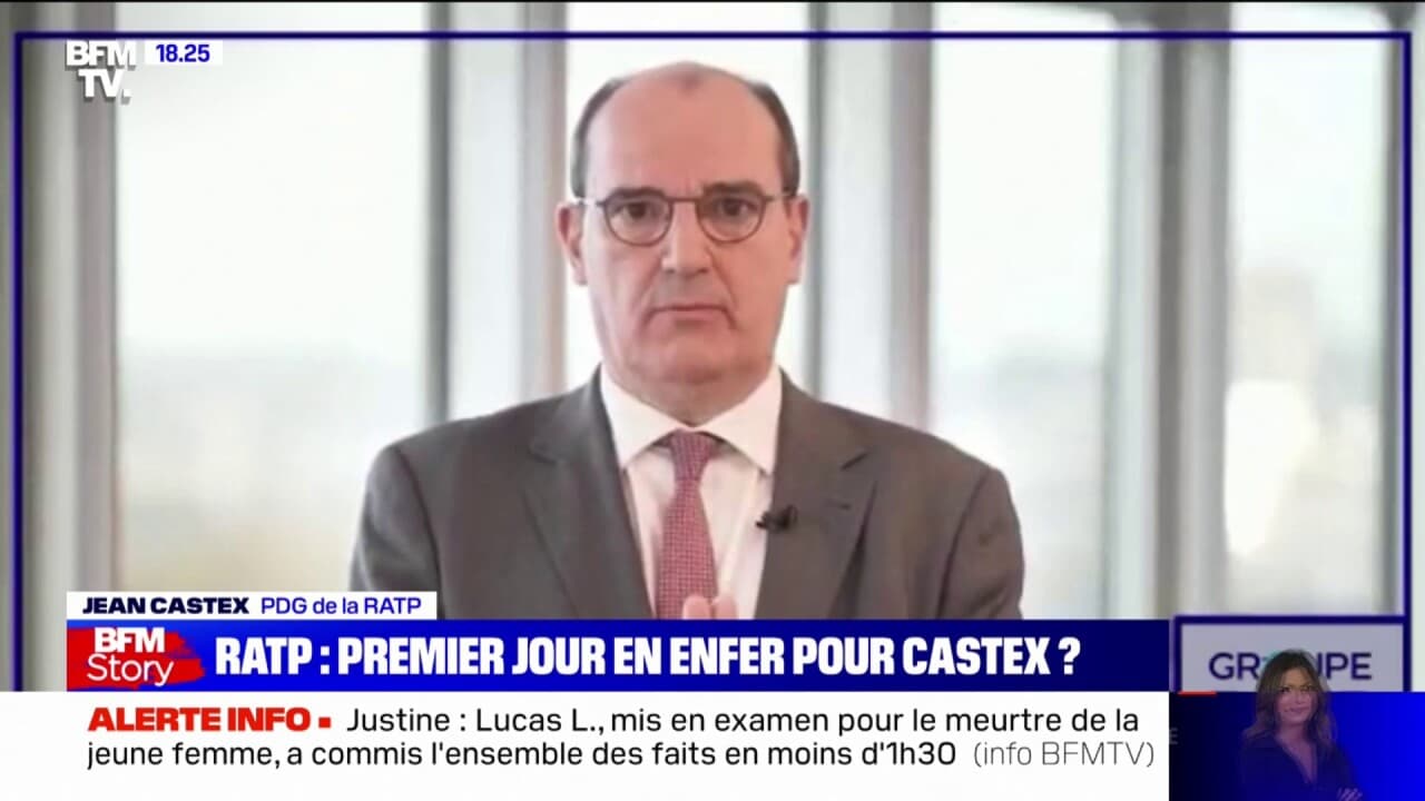 Jean Castex sur la RATP: "Je perçois les inquiétudes qui s'expriment ...