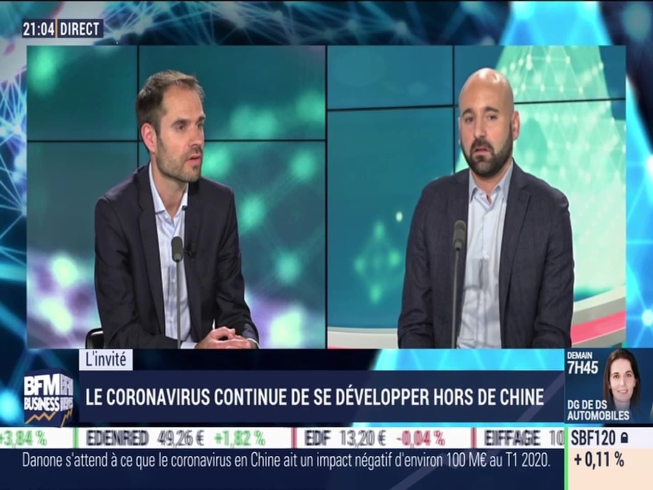 Christophe Barraud (Market Securities) : Quel impact du coronavirus sur ...