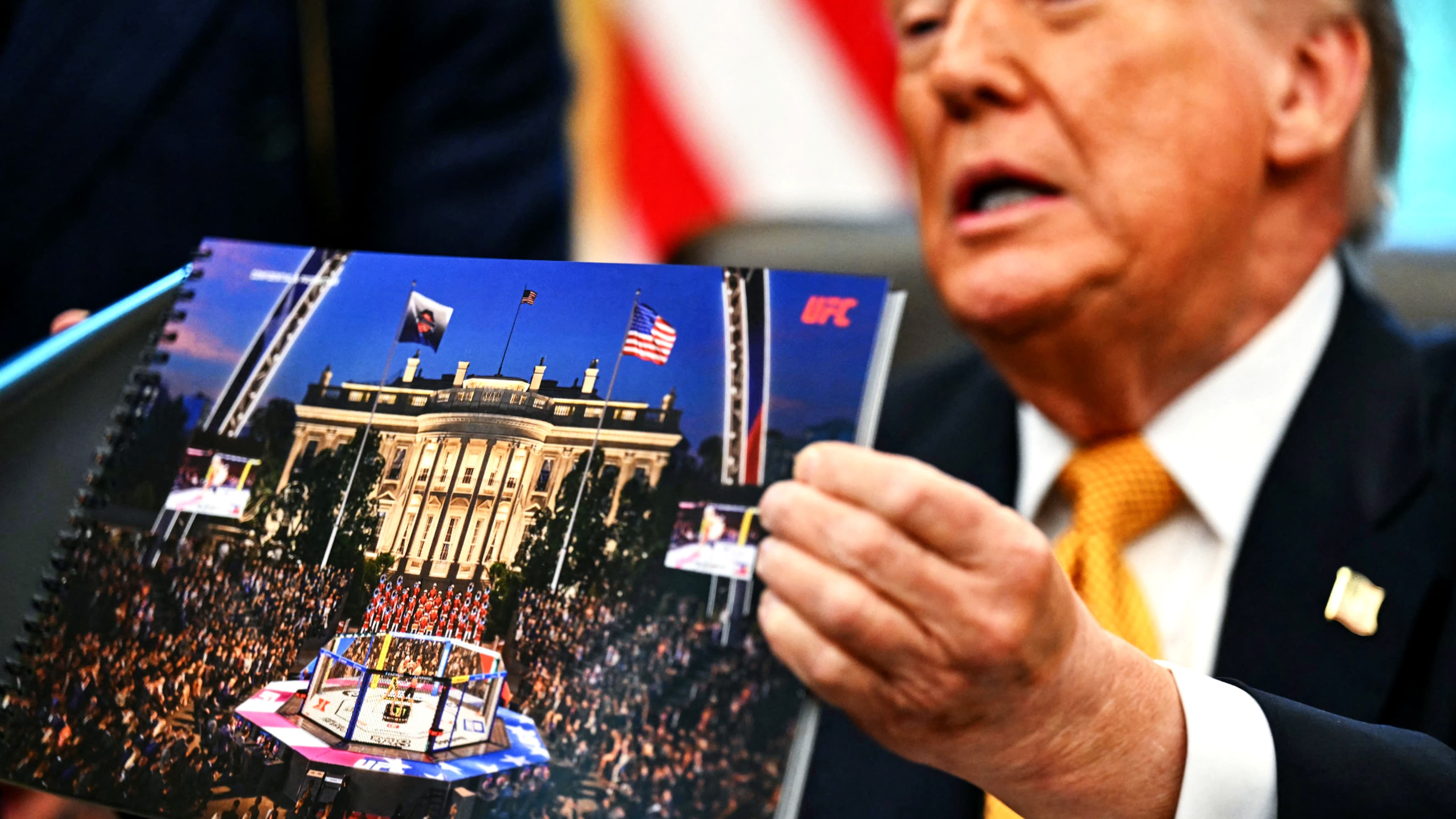 UFC Maison-Blanche: pourquoi l'évènement, organisé pour les 80 ans de ...