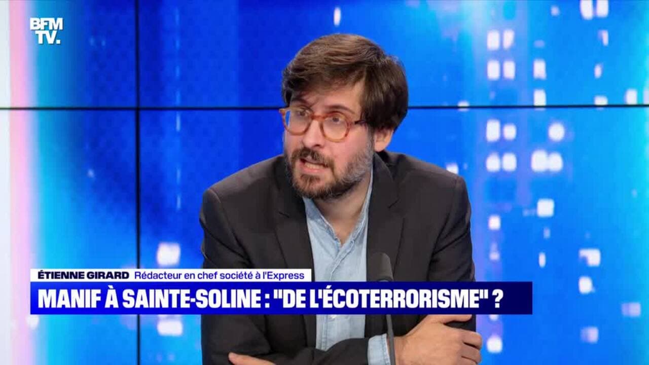 Darmanin/Sainte-Soline: "de l'écoterrorisme" - 30/10
