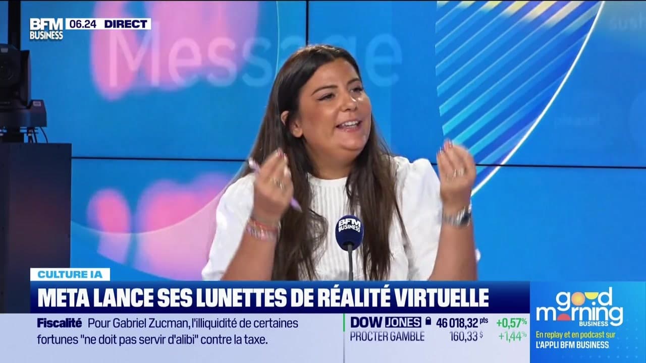 Culture IA : Meta lance ses lunettes de réalité virtuelle, par Léa ...