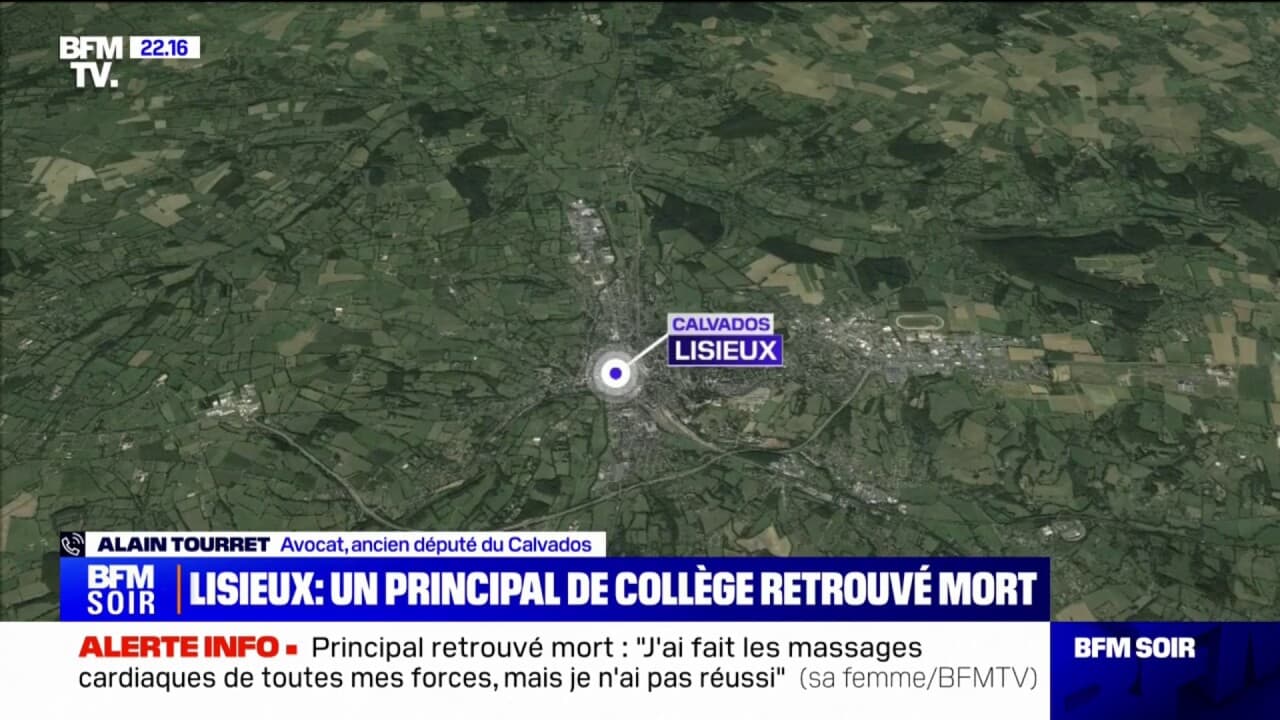 Principal De Collège Retrouvé Mort à Lisieux Cest Une Grande