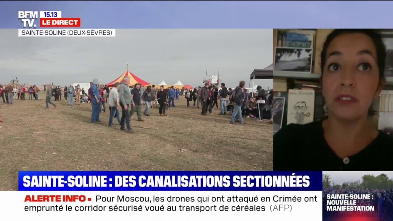 Bassines de Sainte-Soline: "Ce sont des fausses solutions", affirme l ...