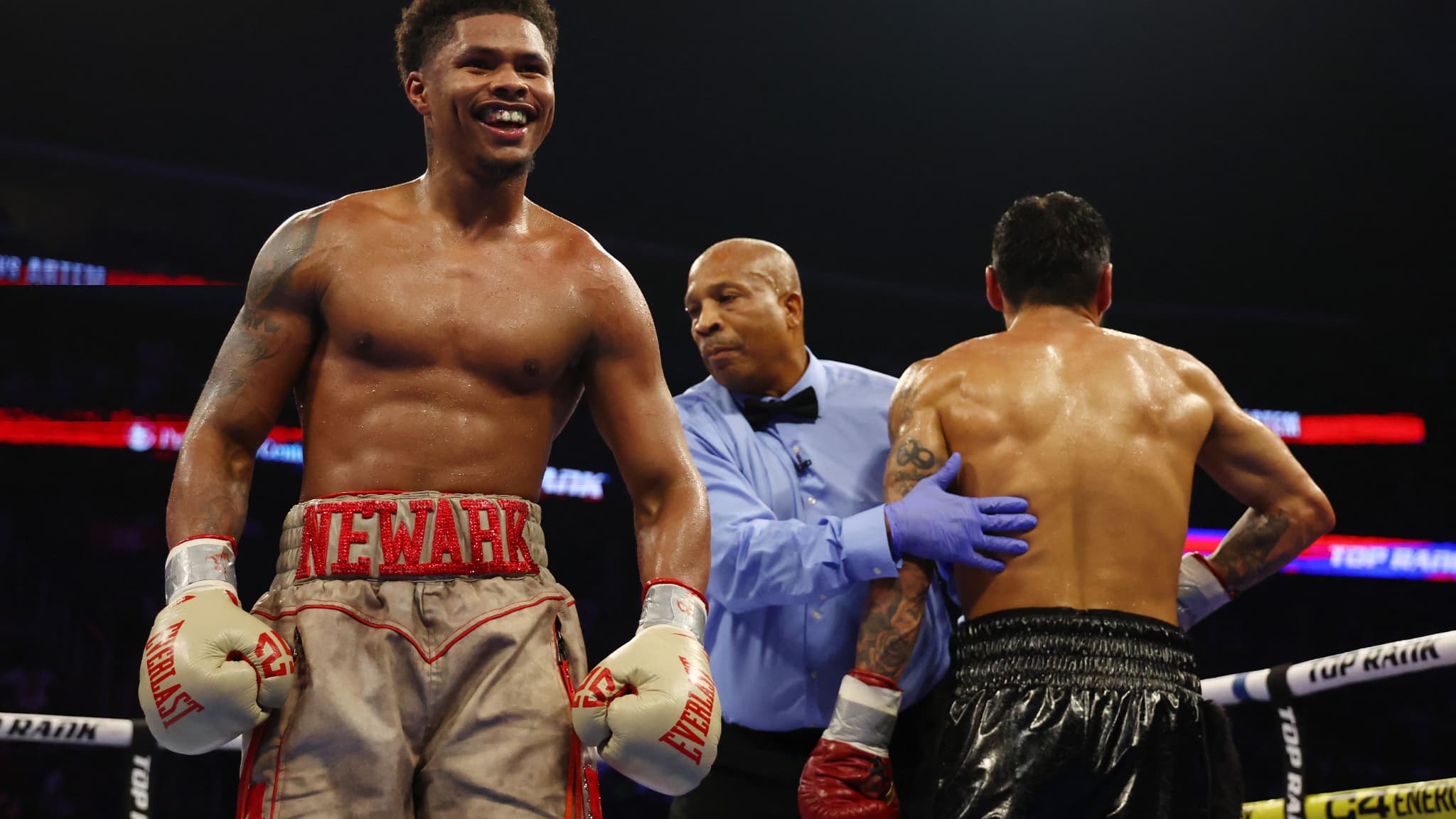 Boxe: défense de titre terne pour l'invaincu Shakur Stevenson qui reste champion WBC des -61kg