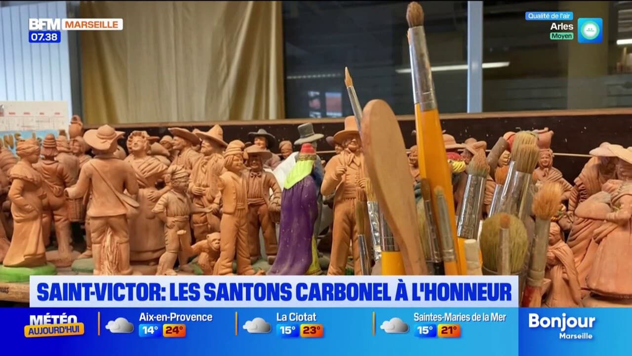 Marseille: les santons Carbonel à l'honneur d'une messe à l'abbaye ...