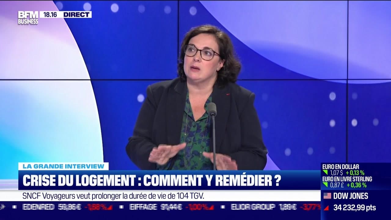 Emmanuelle Cosse (Union sociale pour l'habitat) : Crise du logement ...