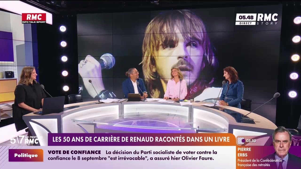 Le bonus RMC : Les 50 ans de carrière de Renaud racontés dans un livre ...