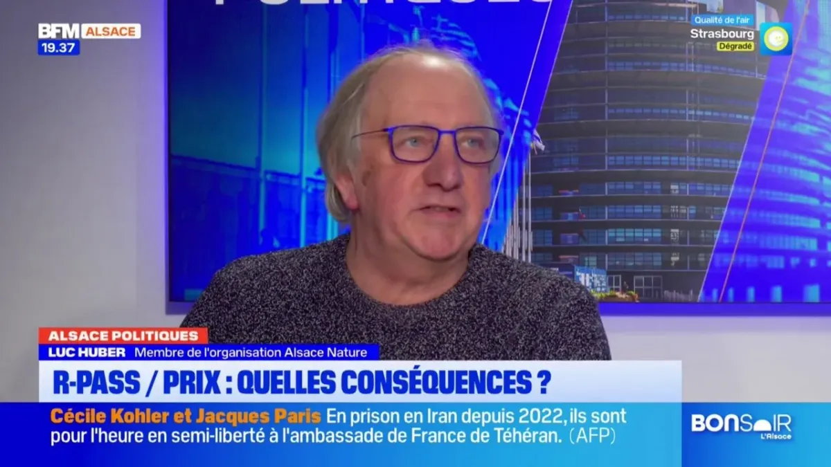 Taxe poids lourds: Luc Huber, membre d’Alsace Nature, "salue" la mise ...