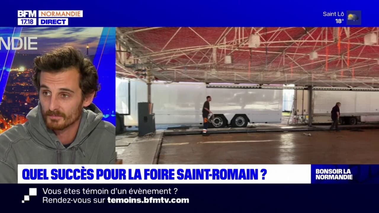 Rouen: des forains de la France entière présents à Saint-Romain