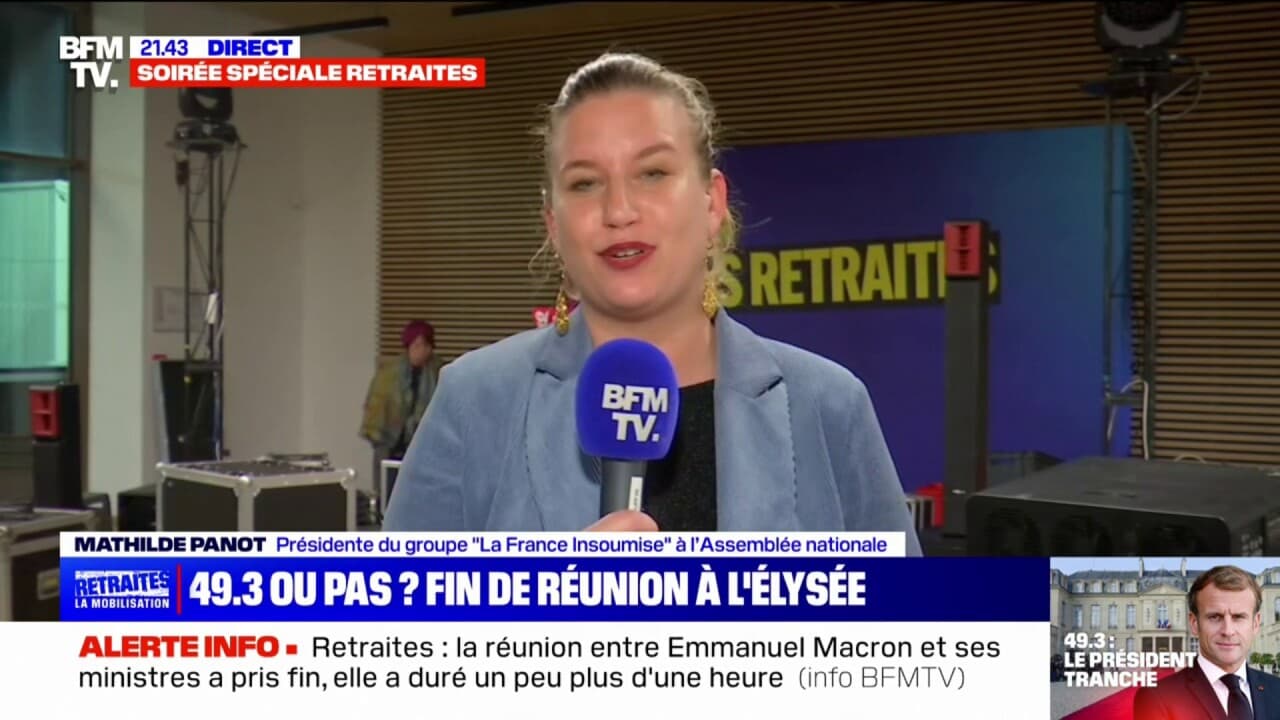 Mathilde Panot: "La question qui sera posée à chacun des parlementaires ...