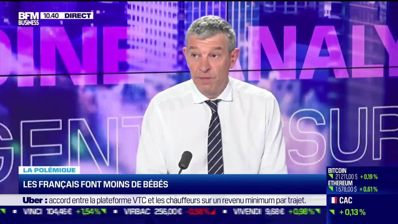 Nicolas Doze : Les Français font moins de bébés - 18/01
