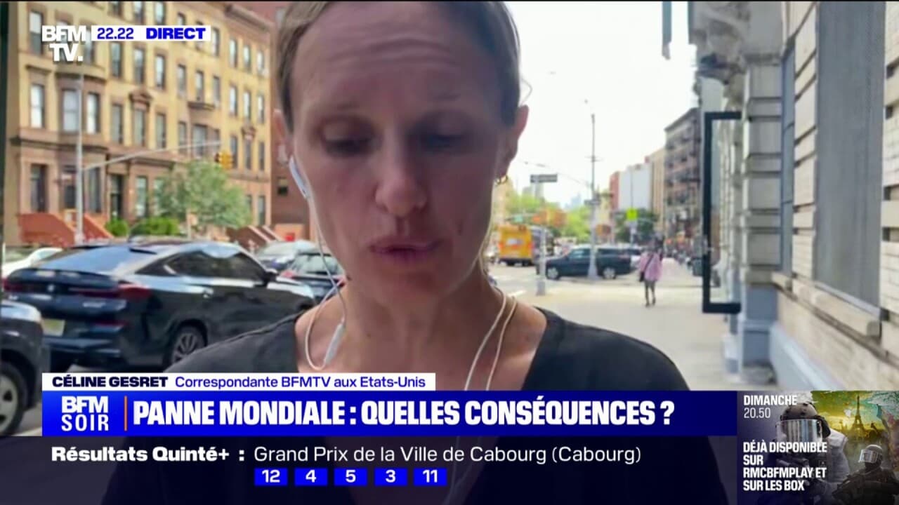 Panne informatique: les conséquences aux États-Unis, en Espagne et au ...