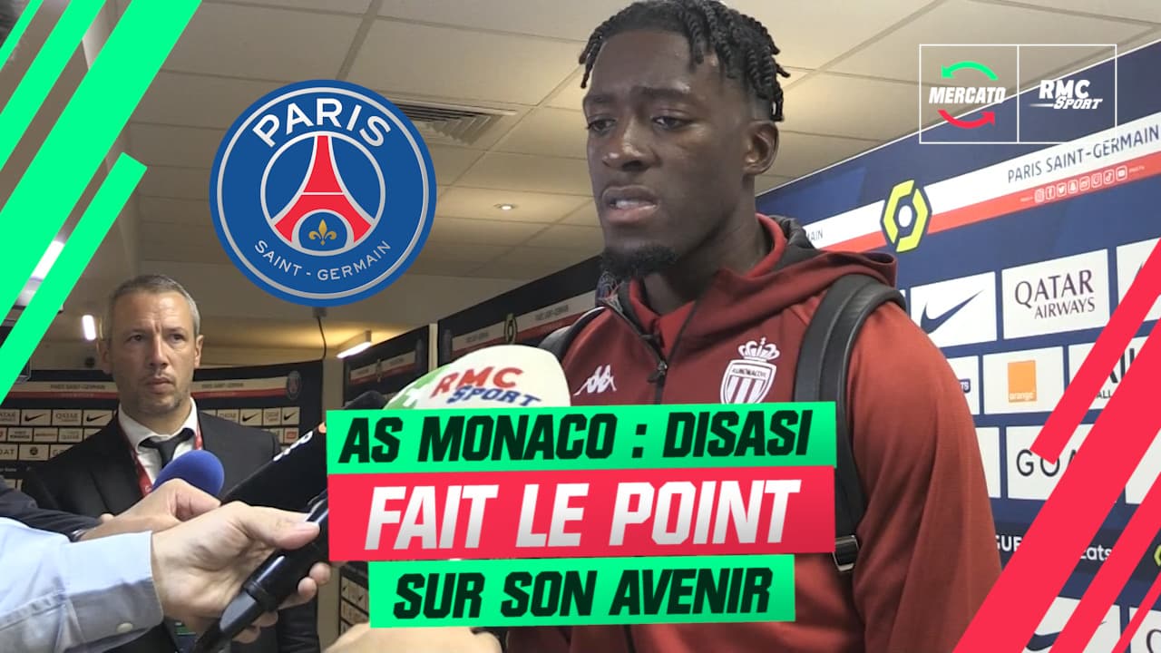 AS Monaco : Disasi fait le point sur son avenir et la rumeur PSG