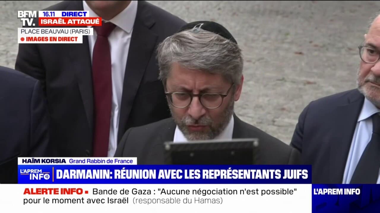 Israël: "La rave party, c'est le Bataclan" affirme Haïm Korsia, grand ...