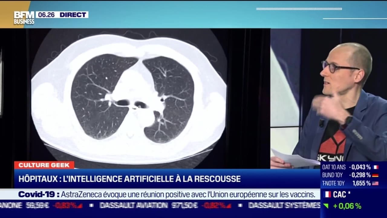 Culture Geek: L'intelligence artificielle à la rescousse des hôpitaux, par Anthony Morel - 12/04