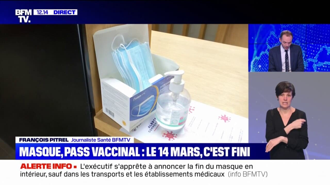 Port Du Masque En Intérieur Pass Vaccinal à Partir Du 14 Mars Ce