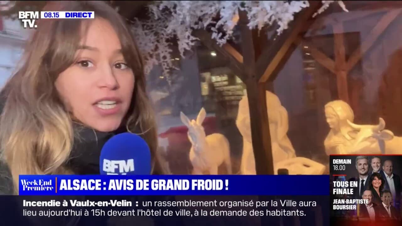 Avis de grand froid ce week-end sur le marché de Noël de Mulhouse Avis de grand froid ce week-end sur le marché de Noël de Mulhouse