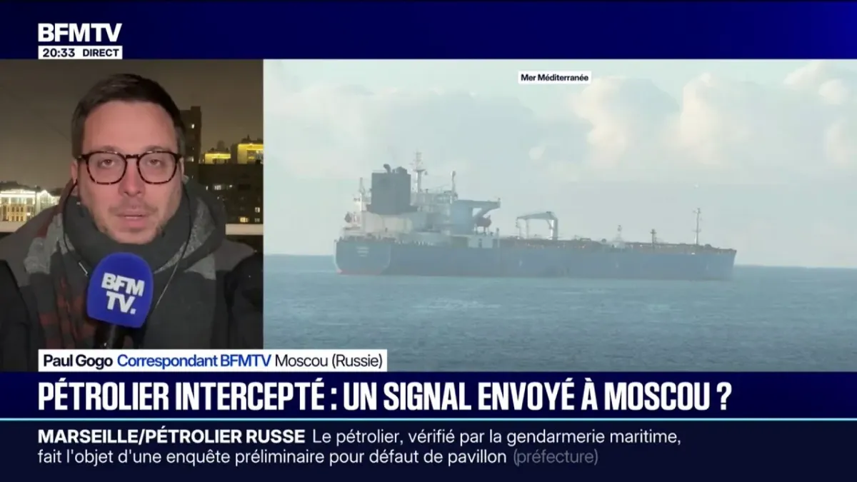 Pétrolier russe intercepté par la Marine nationale française: Moscou n ...