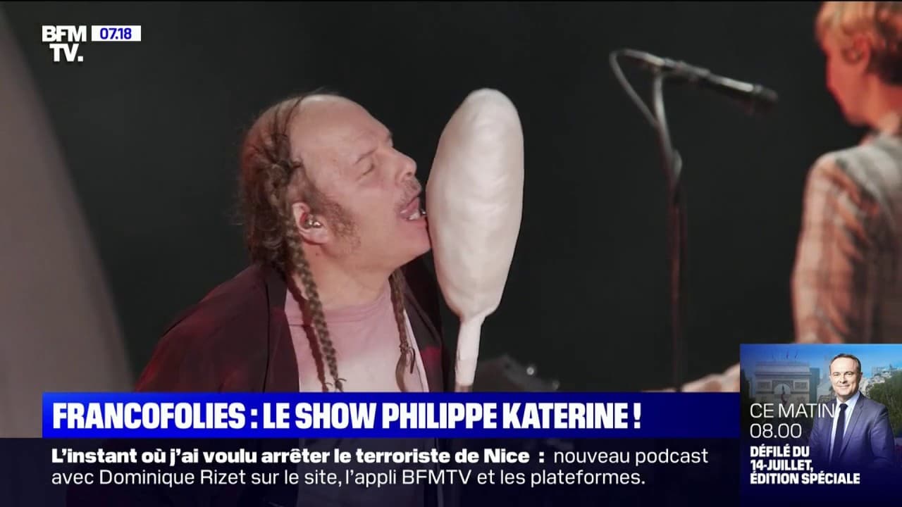 Francofolies: Philippe Katerine enflamme la scène de La Rochelle avec ...