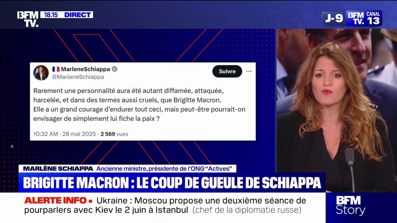 "Un déferlement de haine": Marlène Schiappa dénonce le cyberharcèlement que "subit Brigitte ...